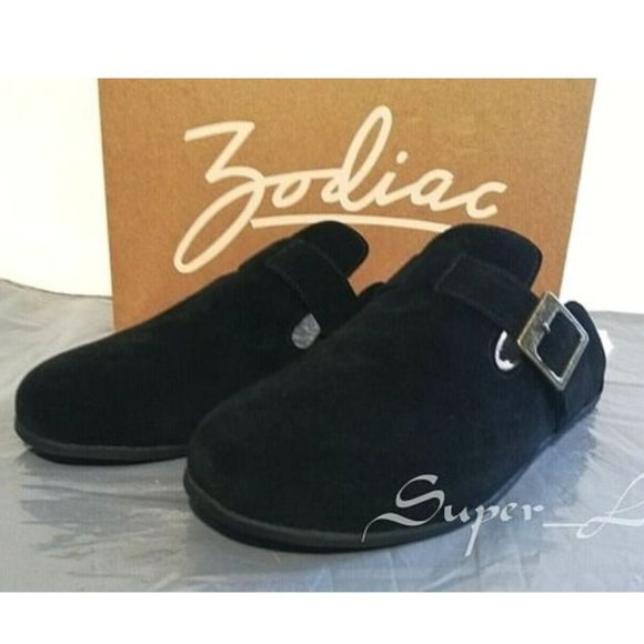 Zodiac | Shoes | Zodiac Womens Maui Saddle Suede Mule Cozy Clog Sandals ...